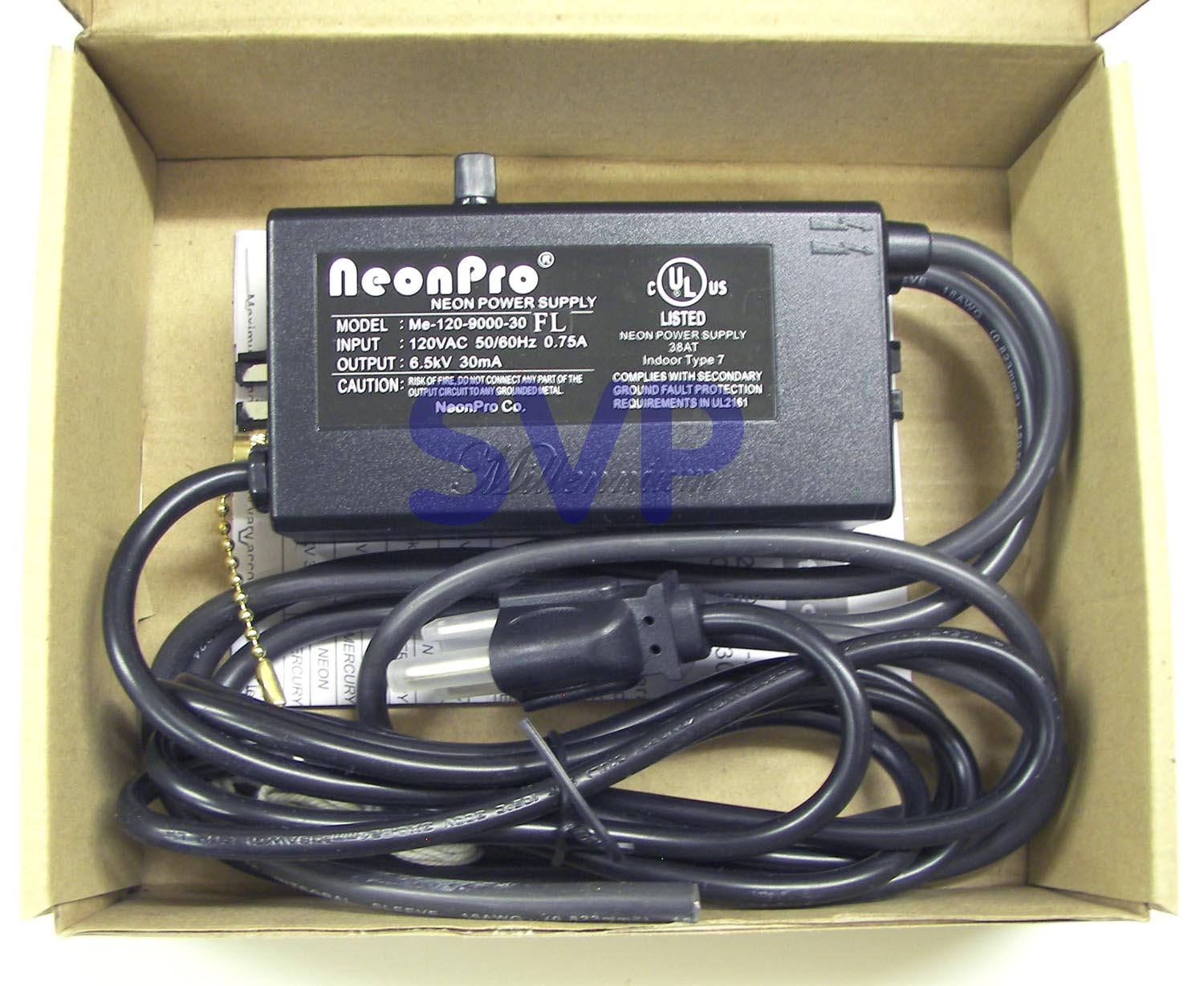 NeonPro ME-120-9000-30FL NEON SIGN POWER SUPPLY TRANSFORMER - NEW ...