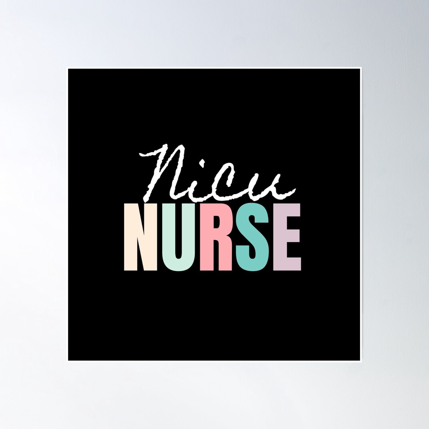 Neonatal Nurse Poster Wall Art, Modern Wall Decor, 24x24 UNFRAMED ...