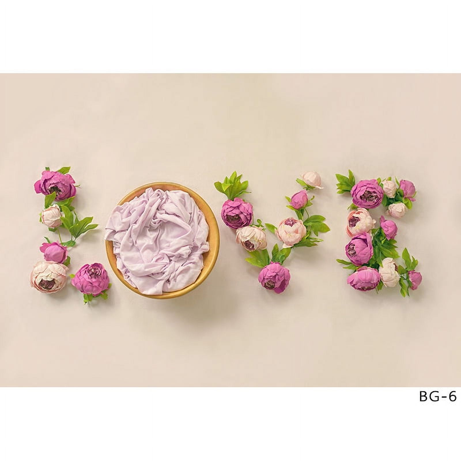 Neonatal Portrait Photography Background Flowers Swing Birthday Art ...