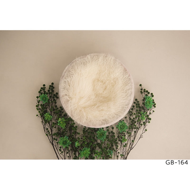 Neonatal Portrait Photography Background Flowers Swing Birthday Art ...