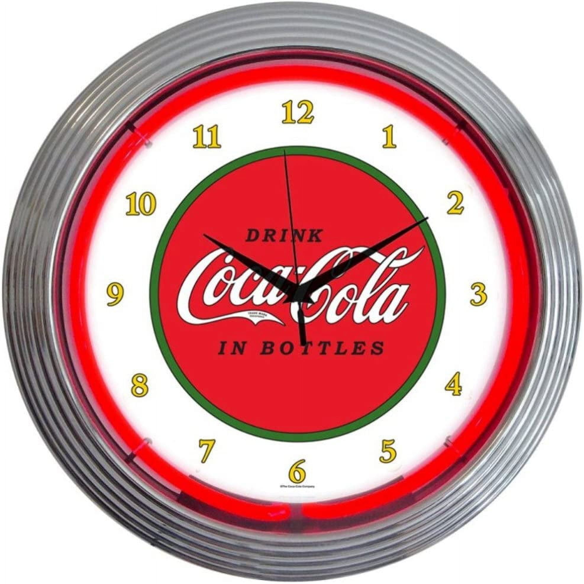 Neonetics Drinks Coca Cola 1910 Classic Wall Clock, 15-Inch - Walmart.com