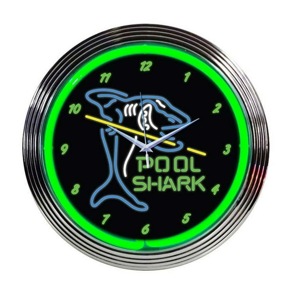 Neon Wall Clocks