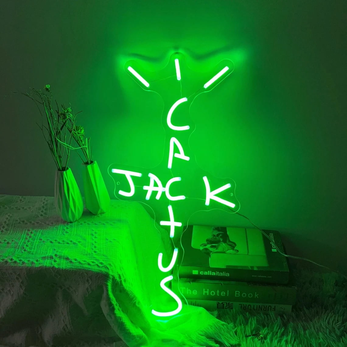 Neonium Neon Sign Wall Decor Cactus Jack Neon Sign Neon Sign Light Neon ...