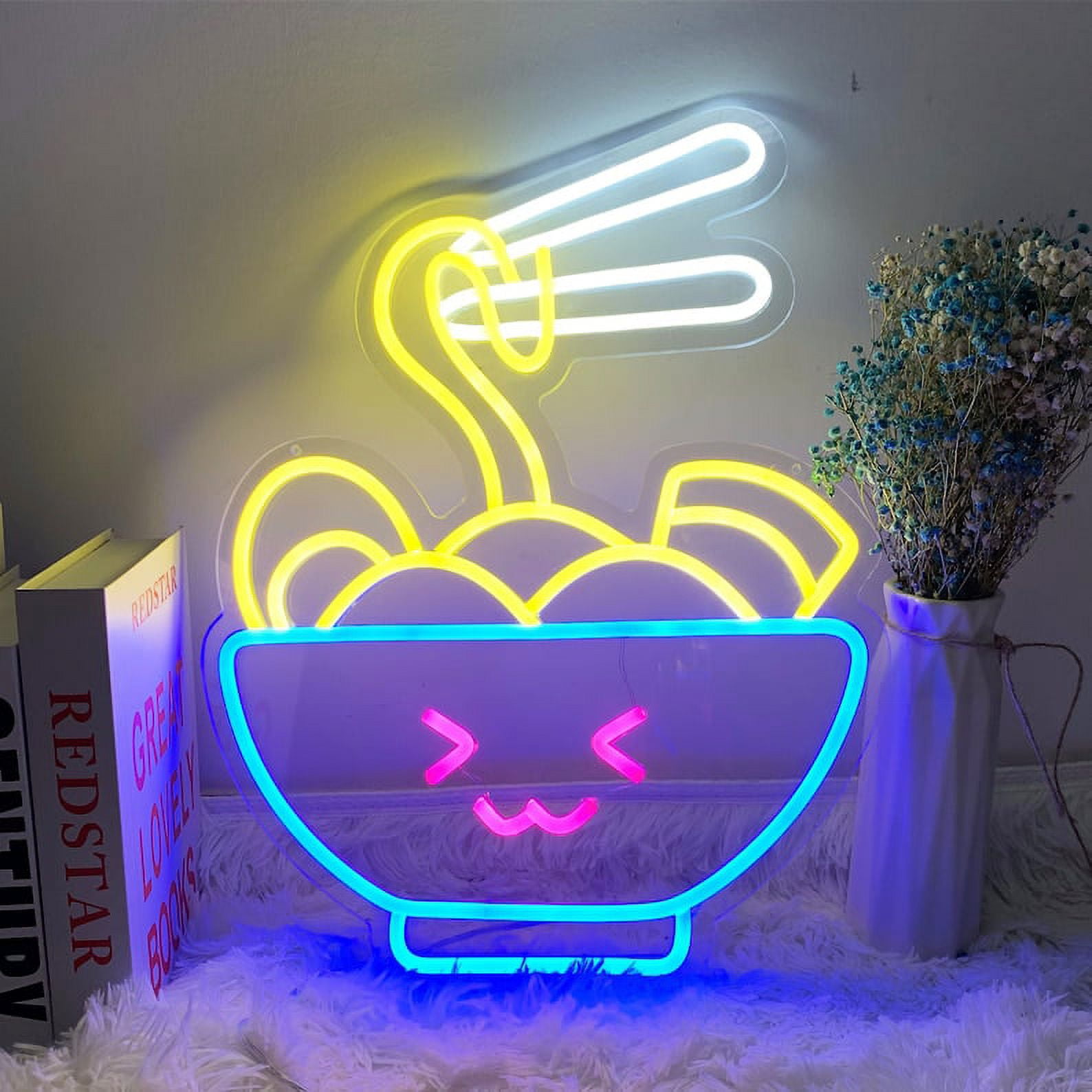 Neonium Ramen Neon Sign Japanese Noodles Neon Sign Custom Noodle Neon ...