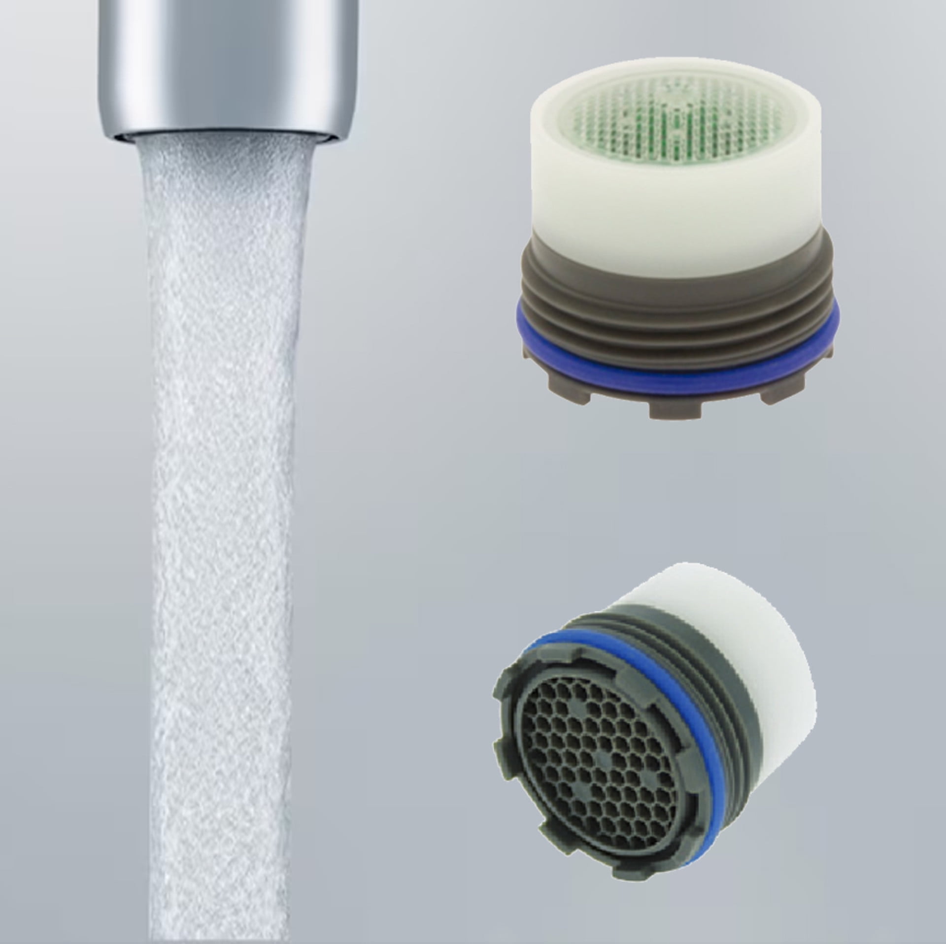 Neoperl 1.5 GPM Tom Thumb Cache Aerator & Key | Low Flow Perlator ...