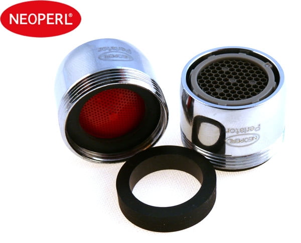 Neoperl 2.2 gpm Full Flow Aerated Stream Faucet Aerator (TS-120) - Walmart.com