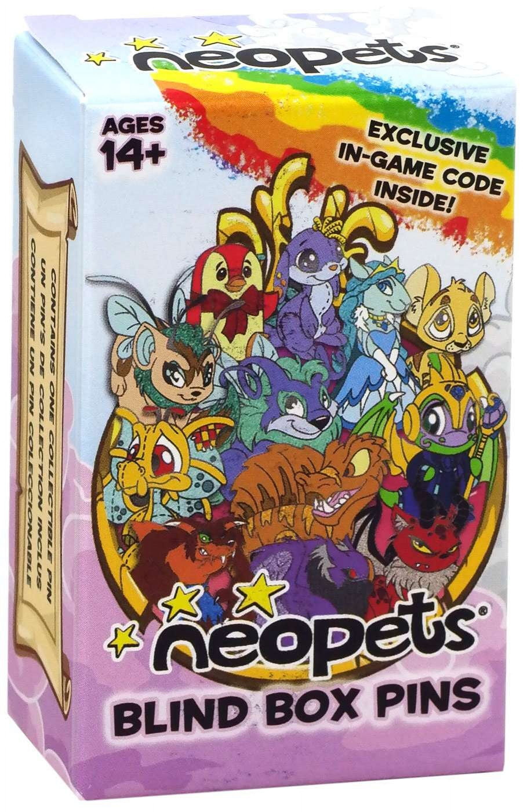 Neopets Toy Multipack: Blind Box Pins Mystery Pack - Walmart.com