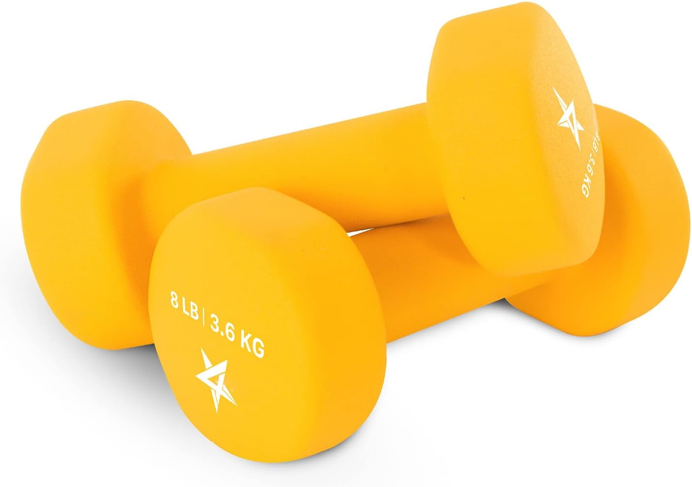 Neoprene Coated Dumbbell Hand Weight Sets of 2 - Multiple Weight ...