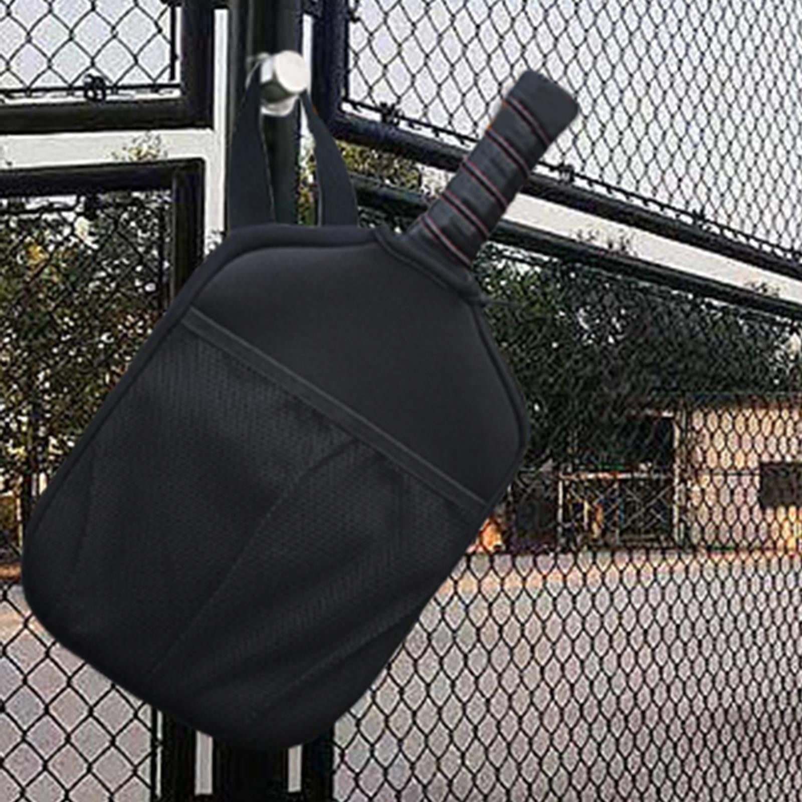 Neoprene Covers Pickleball Racket Sleeve Premium with Pocket and Handle ...