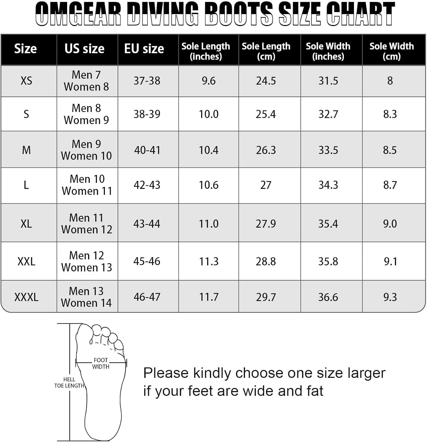 Neoprene Diving Boots 3mm 5mm Water Boots Dive Fins Booties with Rubber ...