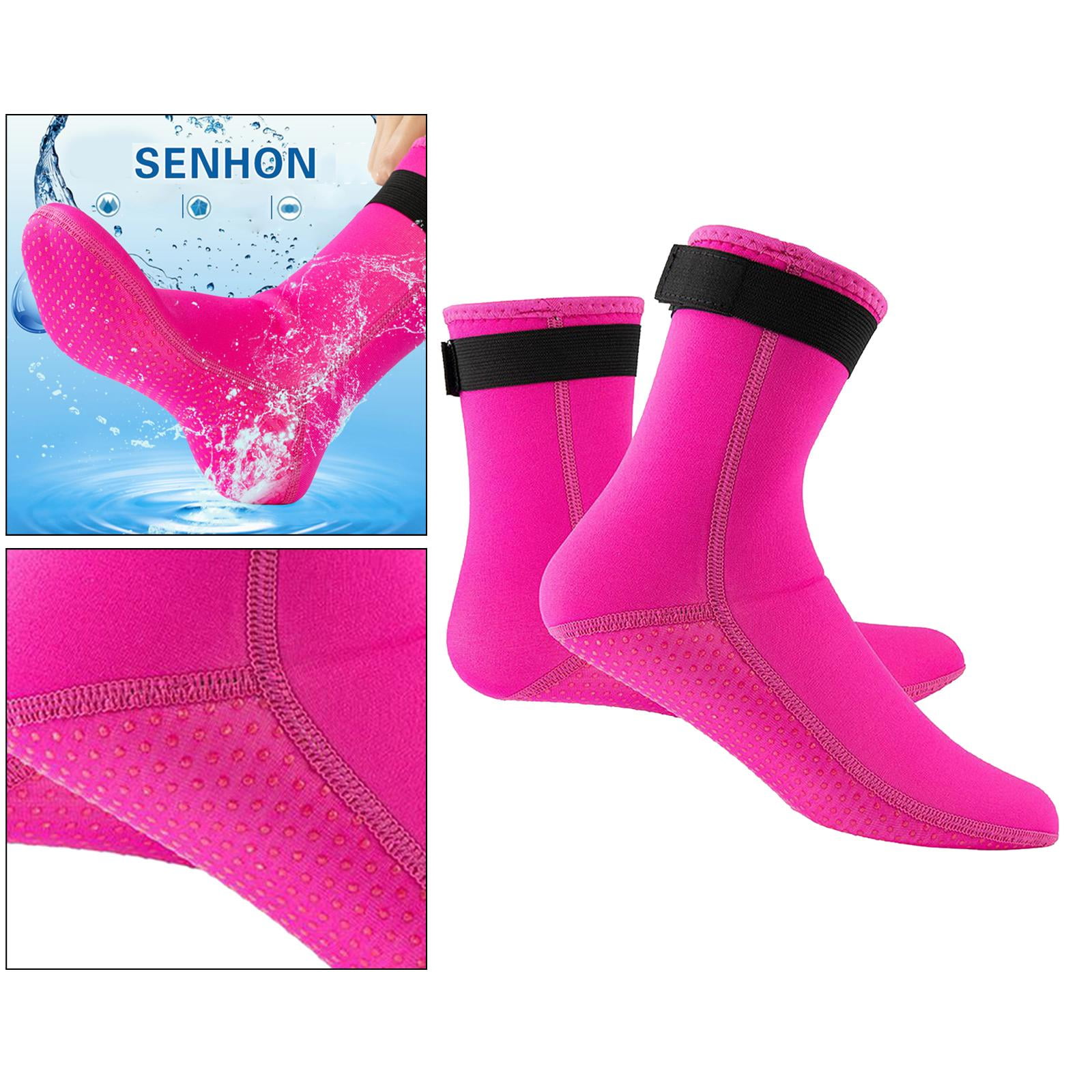 Neoprene Diving Scuba 3mm Surfing Snorkeling Socks, Stitched Seams Lay ...