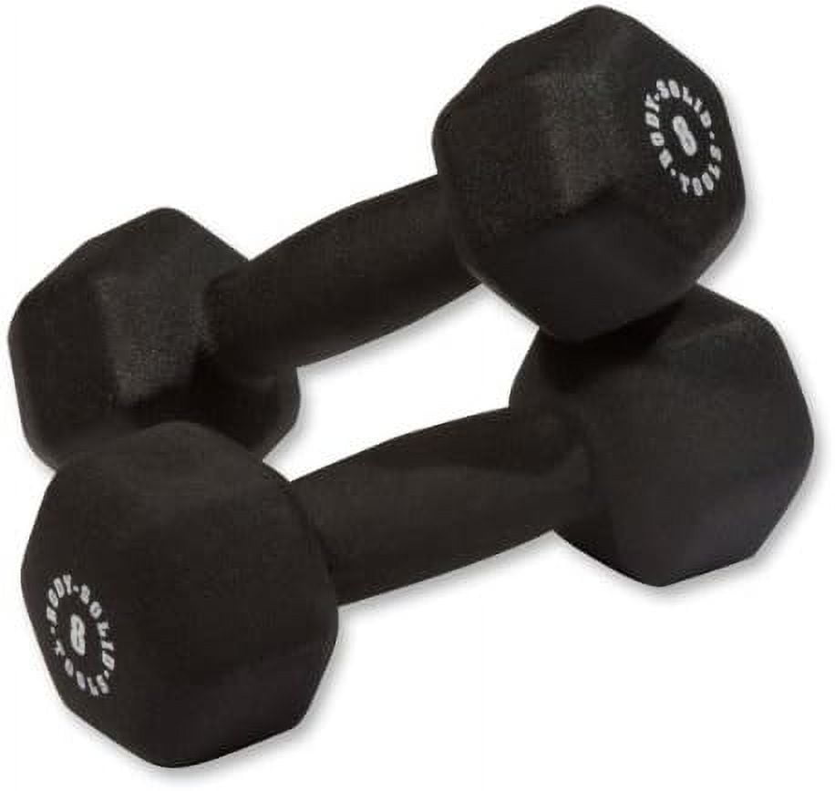 Neoprene Dumbbell for Weight and Aerobic Training, Pilates & Physical ...