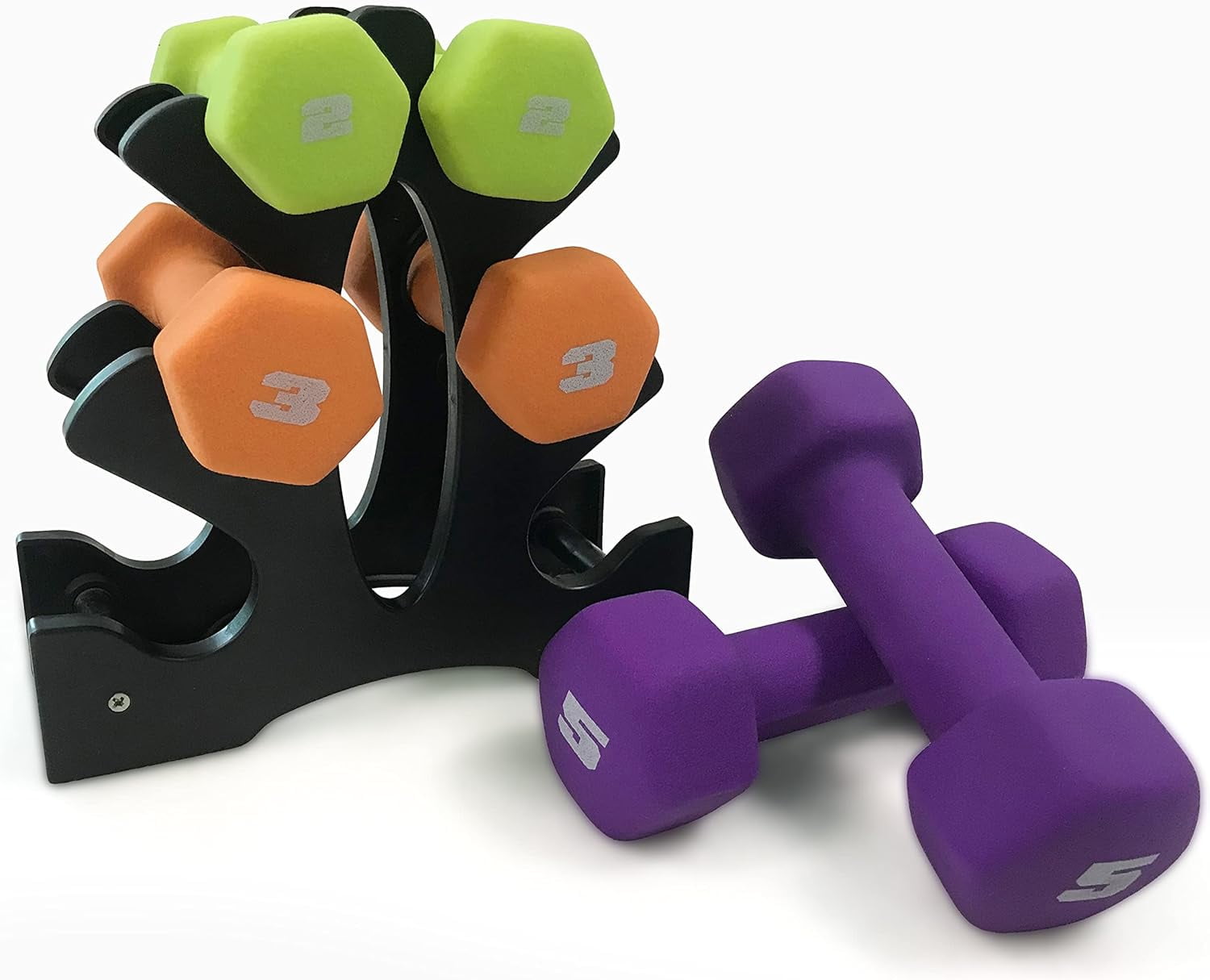 Neoprene Dumbbell Weights Pairs & Sets | Multiple Colors - Walmart.com
