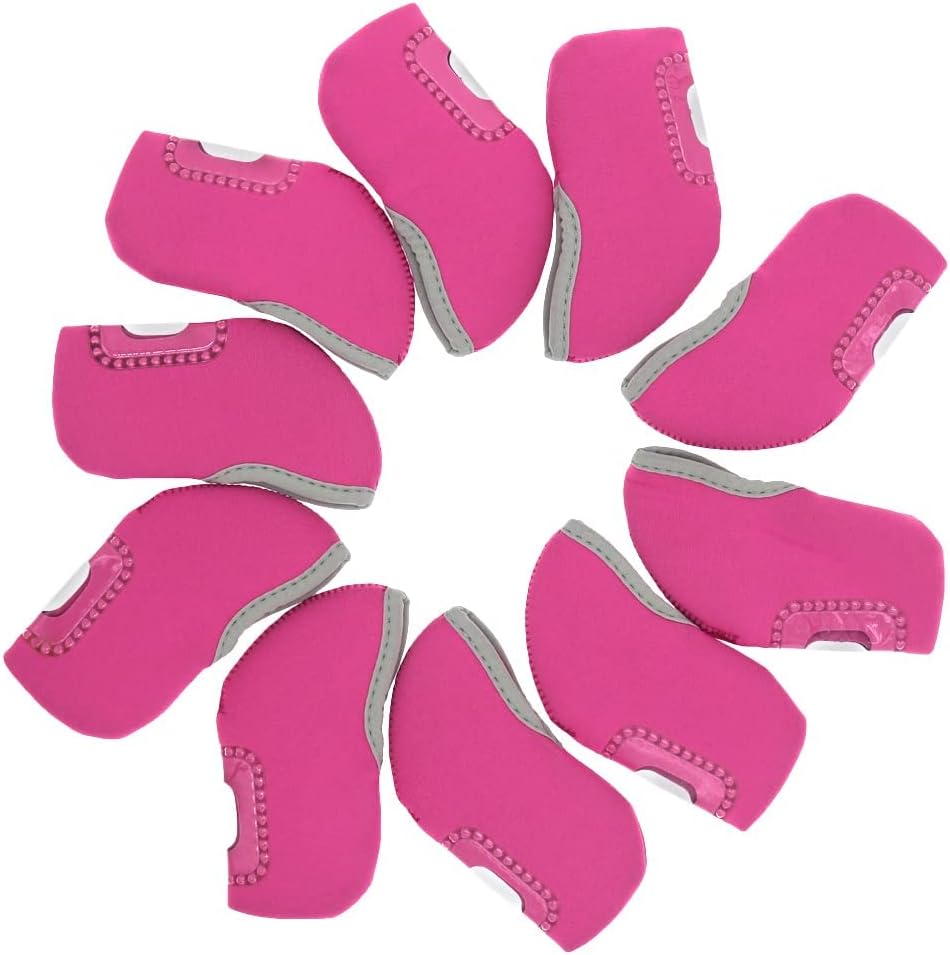 Neoprene Golf Iron Cover See Through Window Head Cover(pack of 10 ...