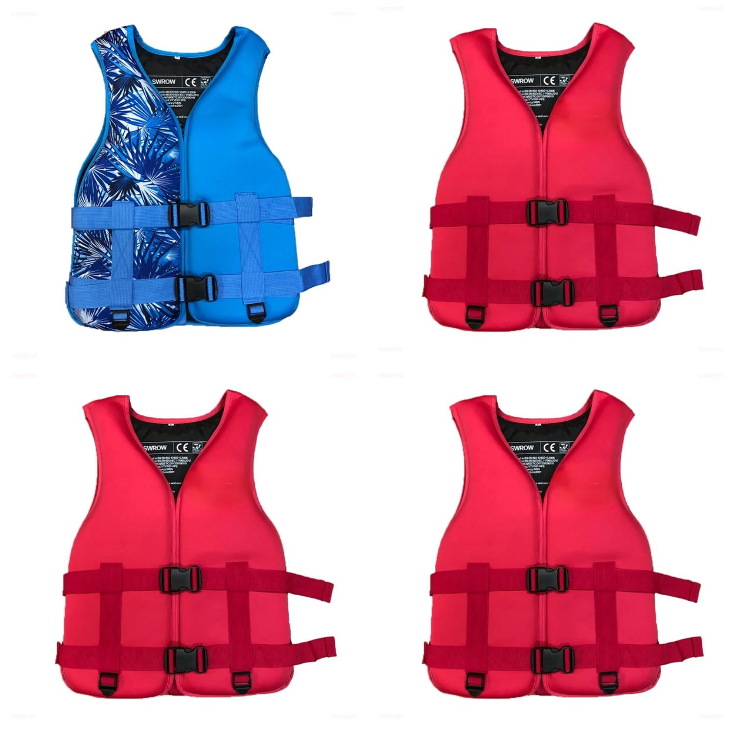 Neoprene Life Jacket Adult Survival Swimsuit Kayak Rafting Boating ...