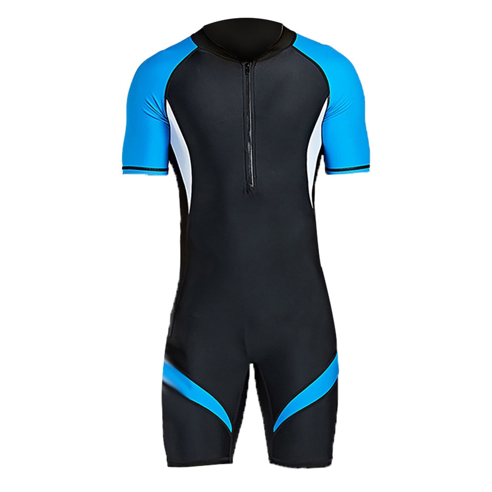Neoprene Men's Back Zip Shorty Wetsuit Diving Suit Guard, Mens 3mm ...