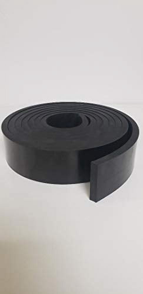 Neoprene Rubber Strip.500" (1/2") Thick x 6" Wide x 20' Long ...