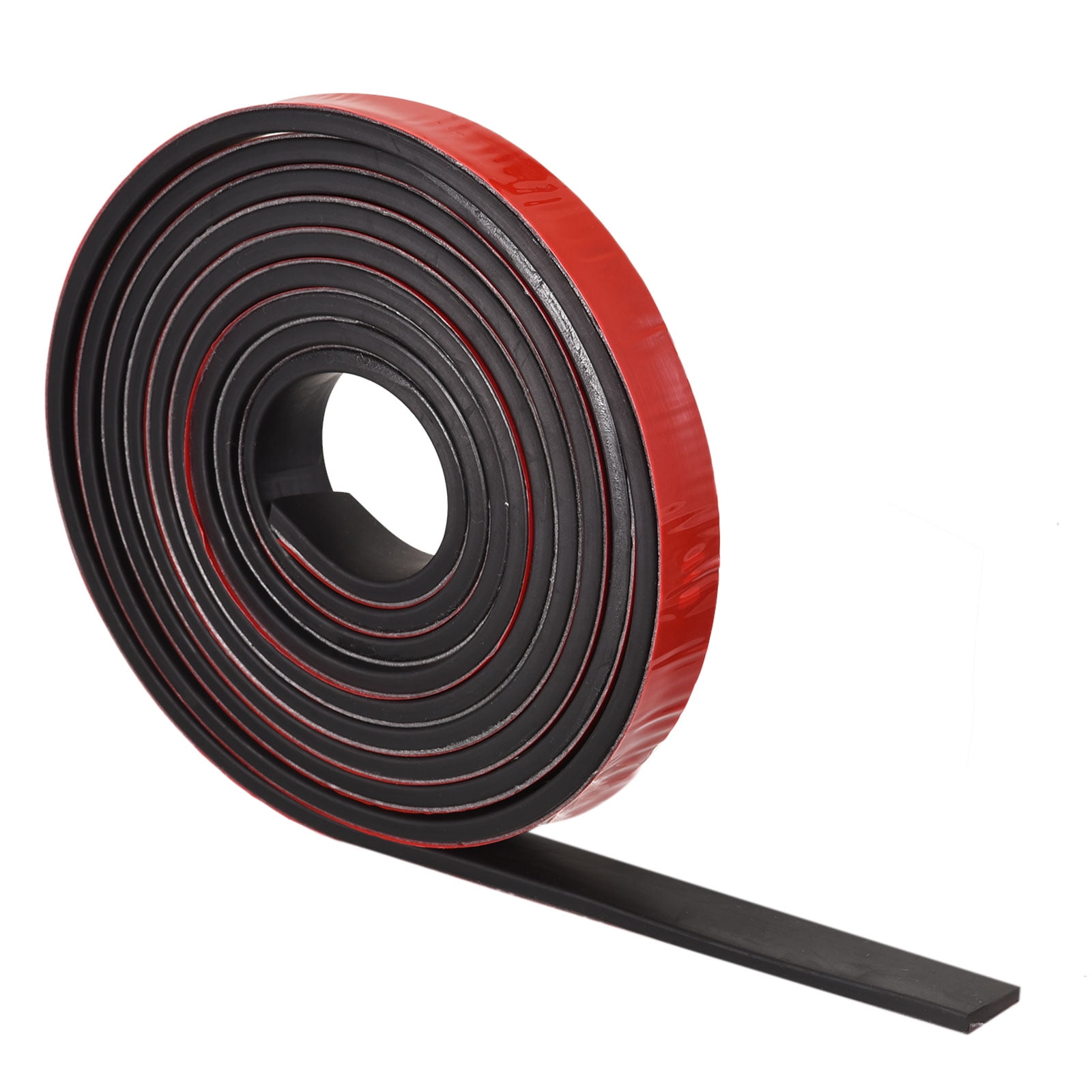 Neoprene Sheets Rolls, Adhesive Back Solid Rubber Strips 6mm(T)x10mm(W ...