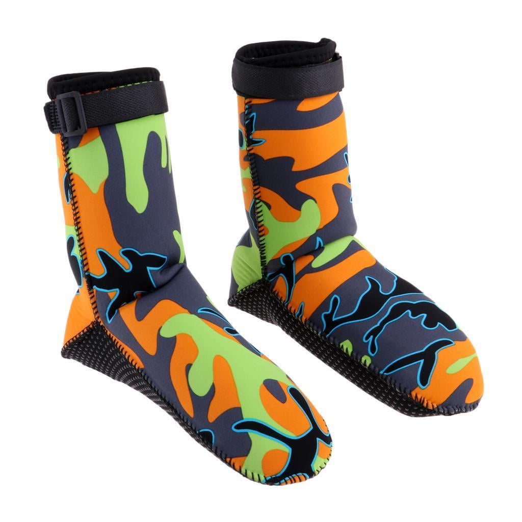 Neoprene Socks Wetsuit Booties Scuba Diving Socks 3mm for Men Women ...