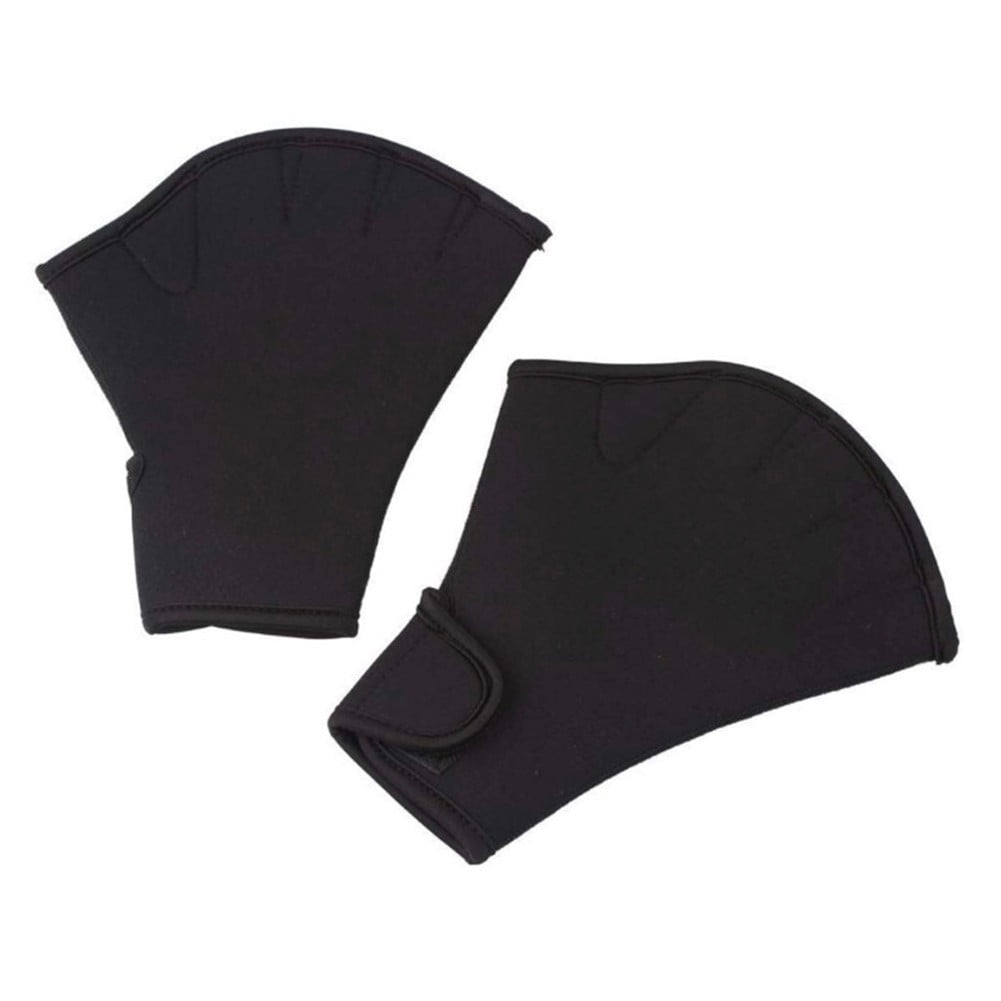 Neoprene Swimming Webbed Aerobics Aqua Gloves Resistance Training Swim ...