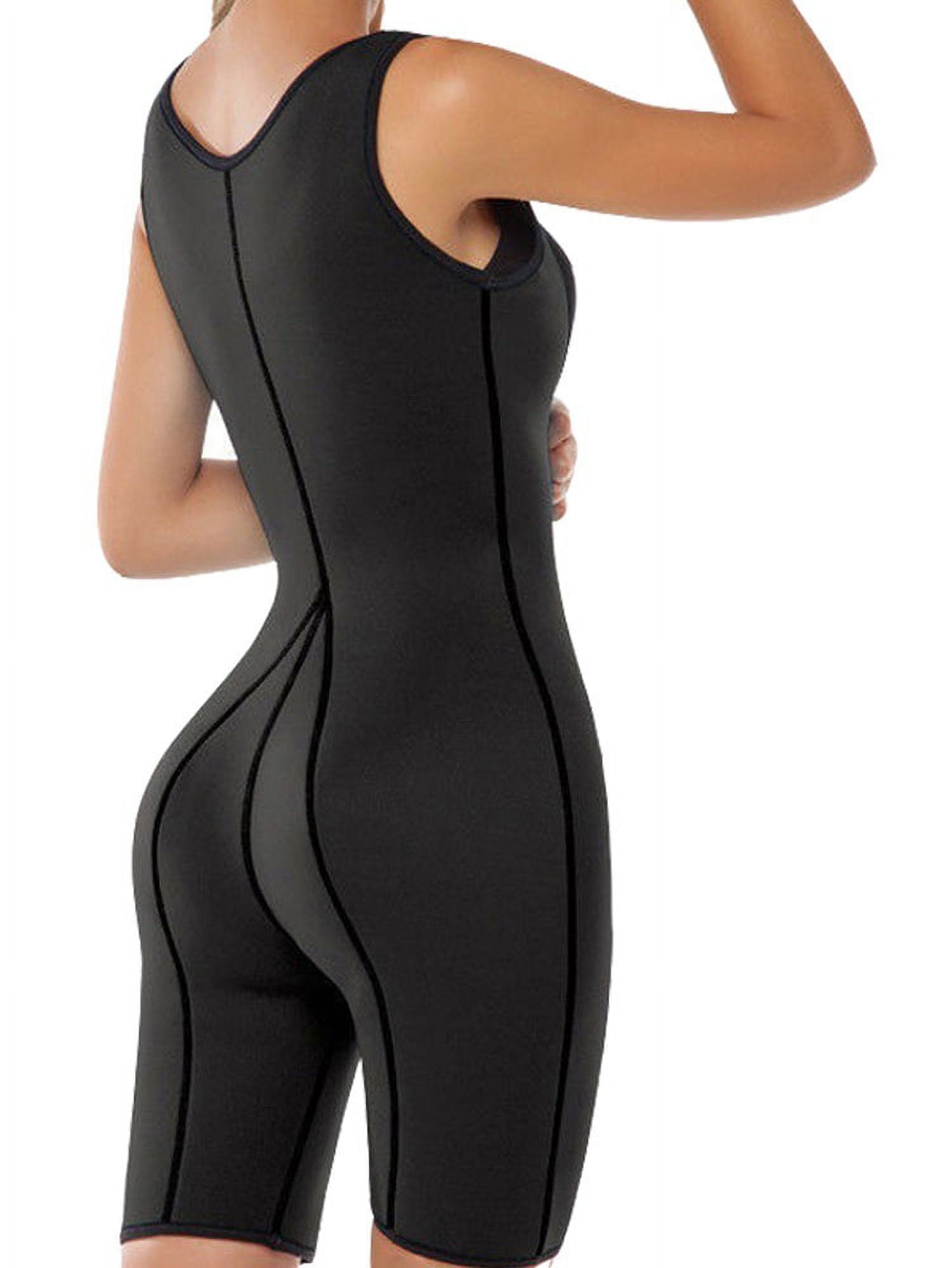 Neoprene Waist Trainer Body Suit Sauna Suit Body Shaper Waist Cincher ...