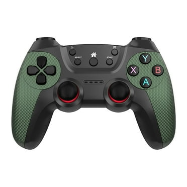 Wireless PC Gaming Controller, Computer-Compatible with Dual-Vibration ...