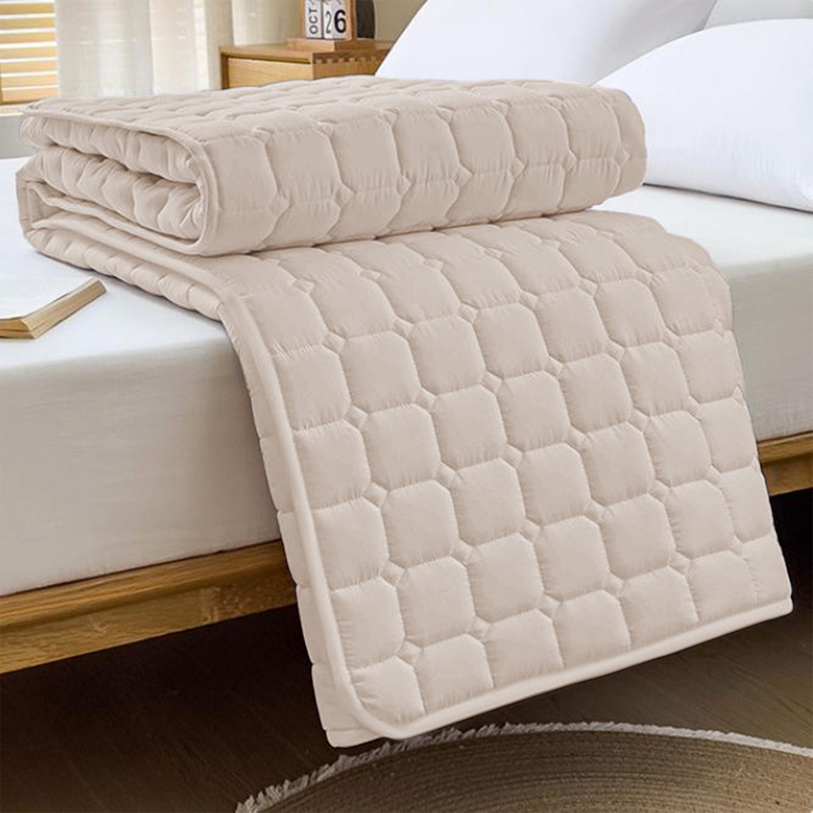 Neorosiri 78.74x47.24in Thickened Mattress Protector – Modern Style ...