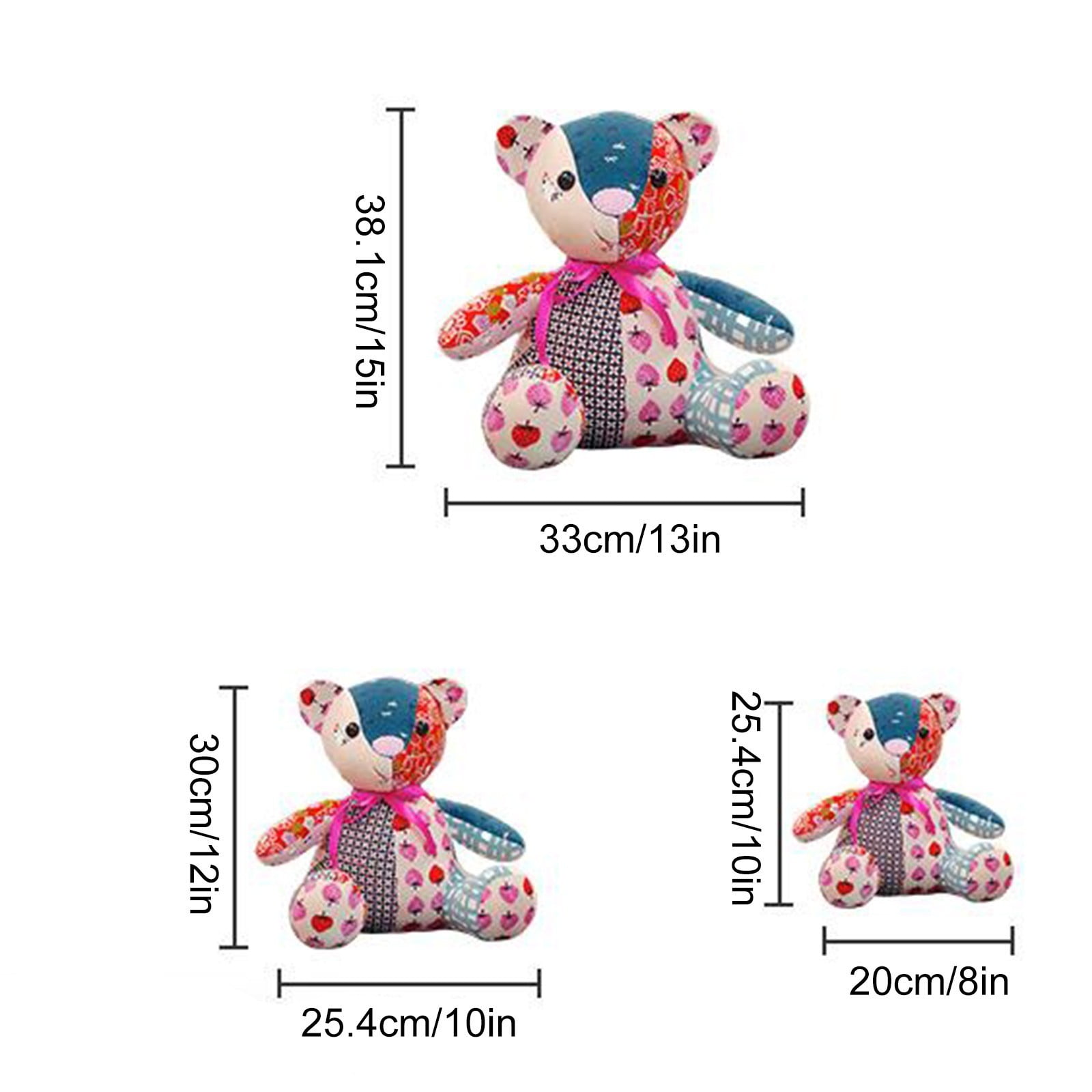 Neorosiri Bear Template Ruler Set - 10 PCS Acrylic Templates with ...