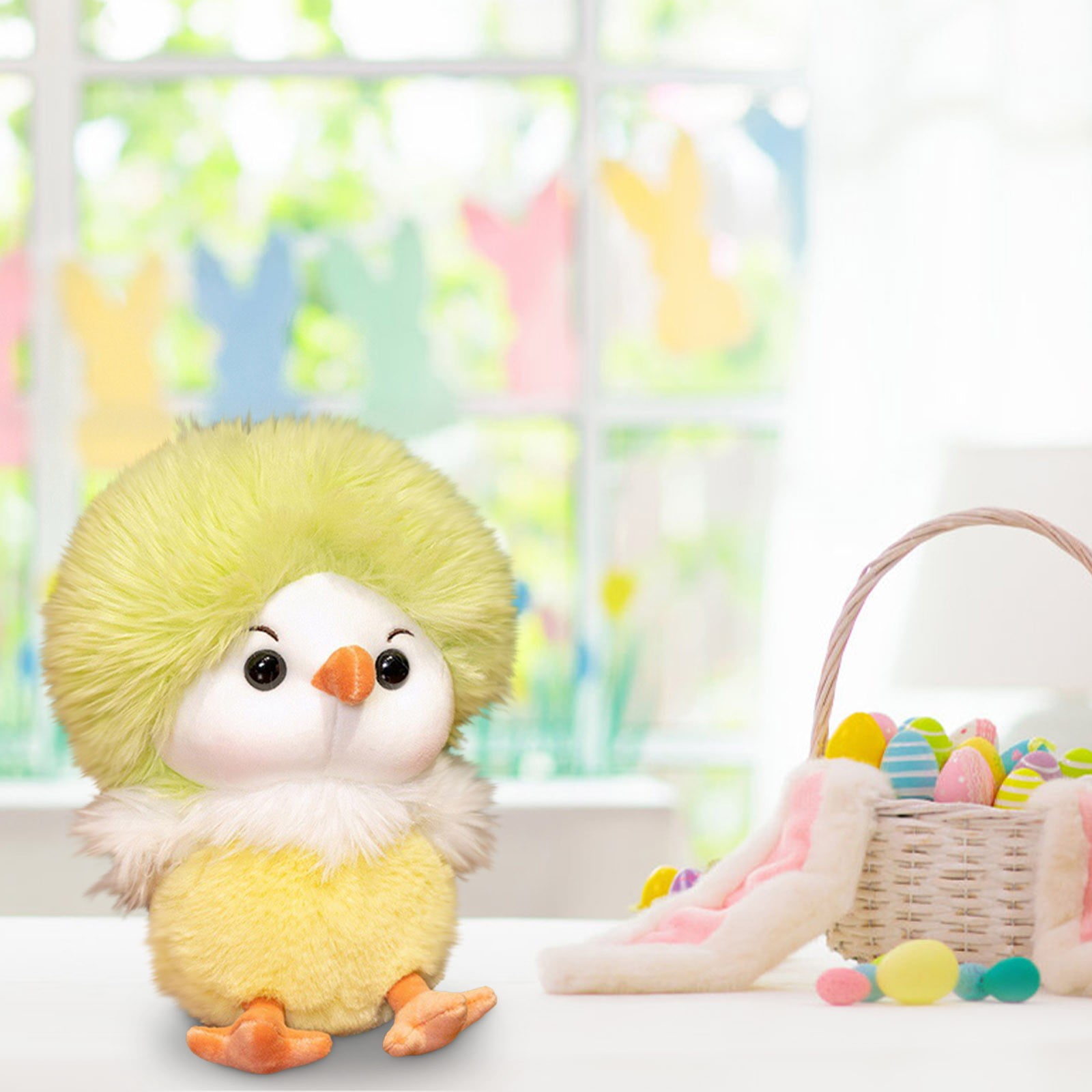 Neorosiri Easter Cute Chicken Doll, Soft and Cuddly Easter Chick Plush ...