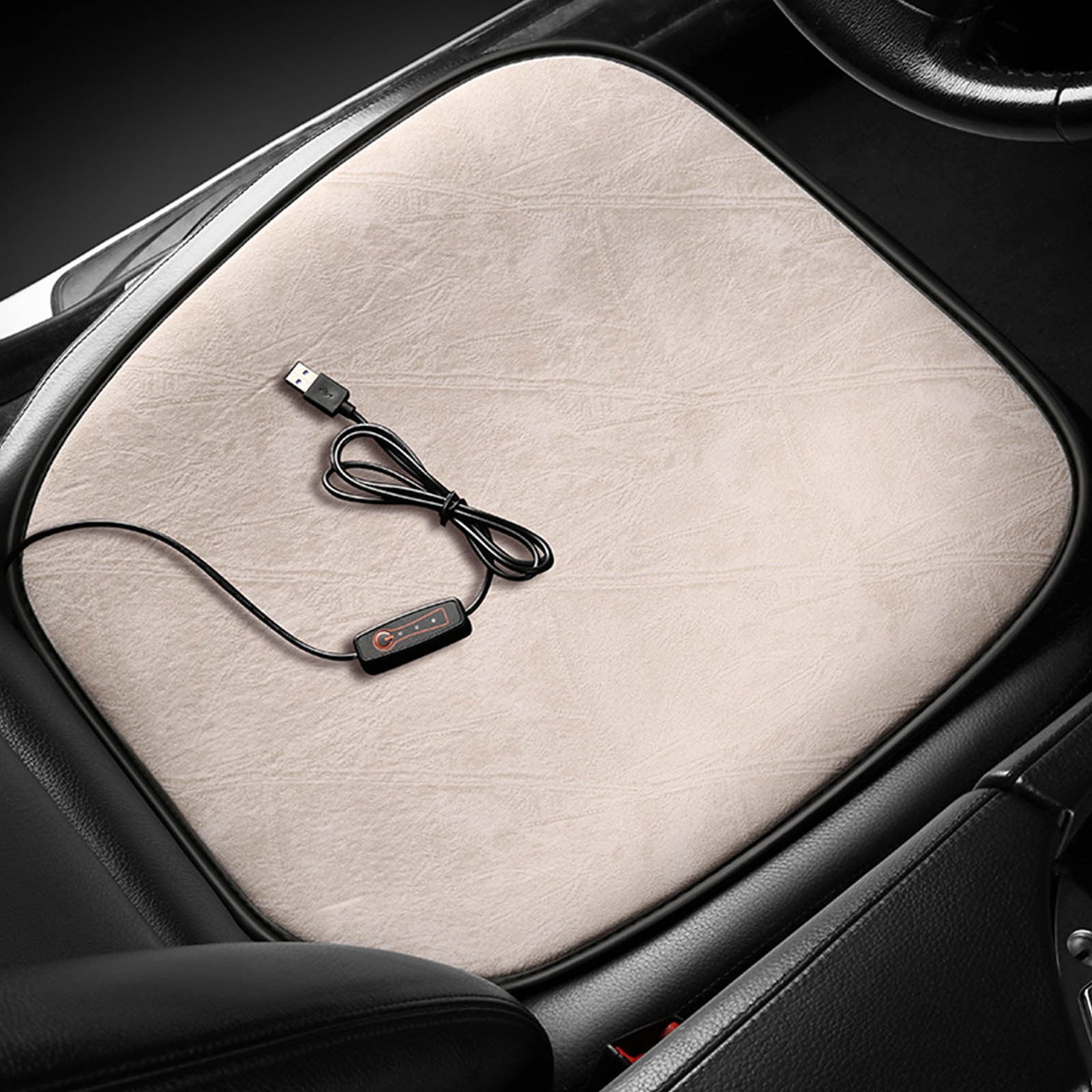 Neorosiri Heated Car Seat Cushion, 12V Portable Car Heating Pad for ...