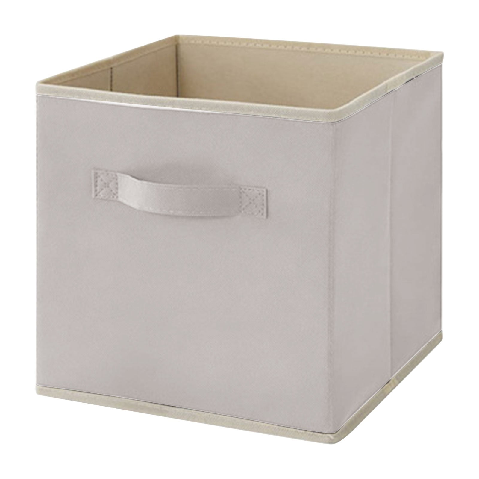 Neorosiri Lidless Beige Non-Woven Storage Box for Clothes and Toys ...