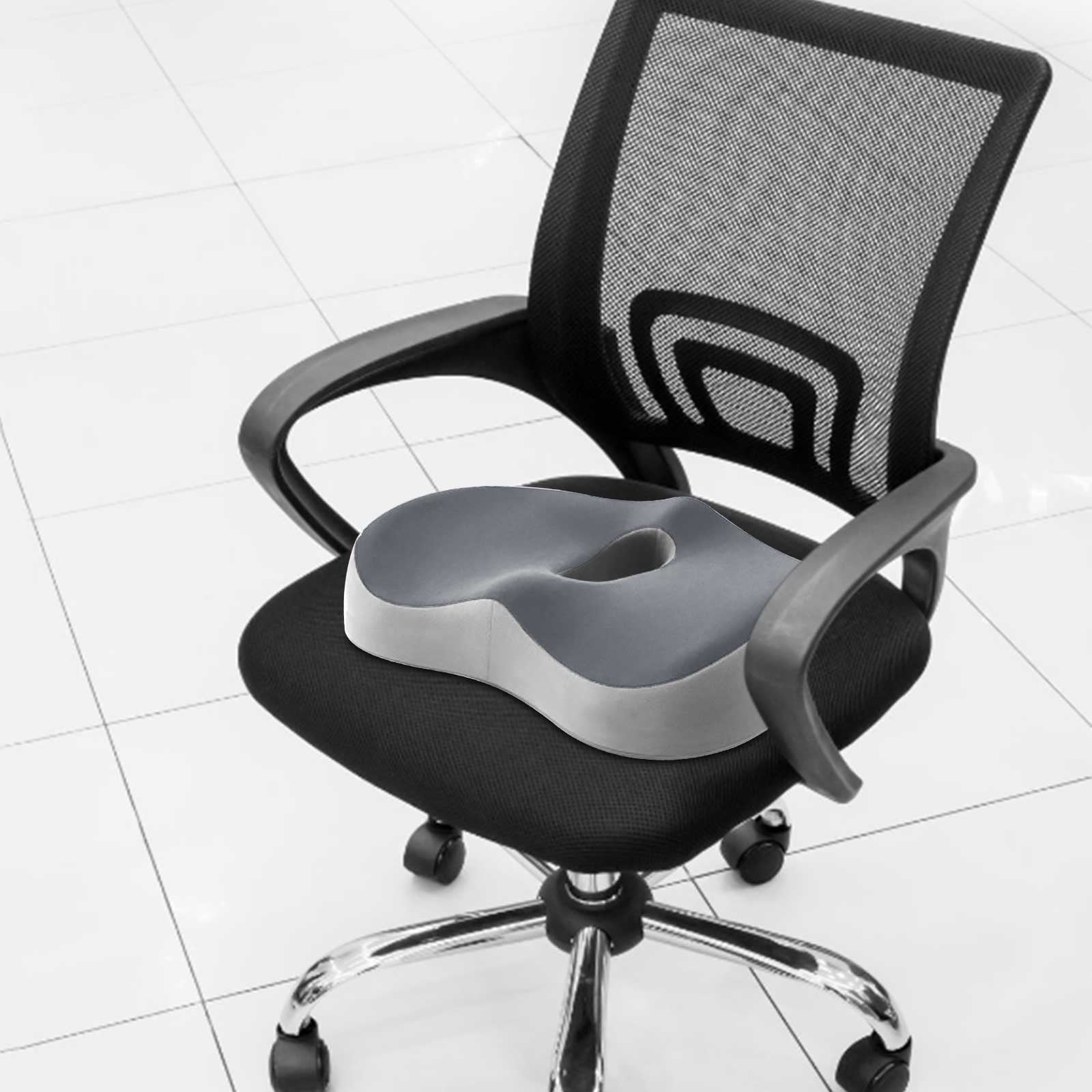 Neorosiri Memory Foam Cushion For Car Chair Wheelchair Hemorrhoids