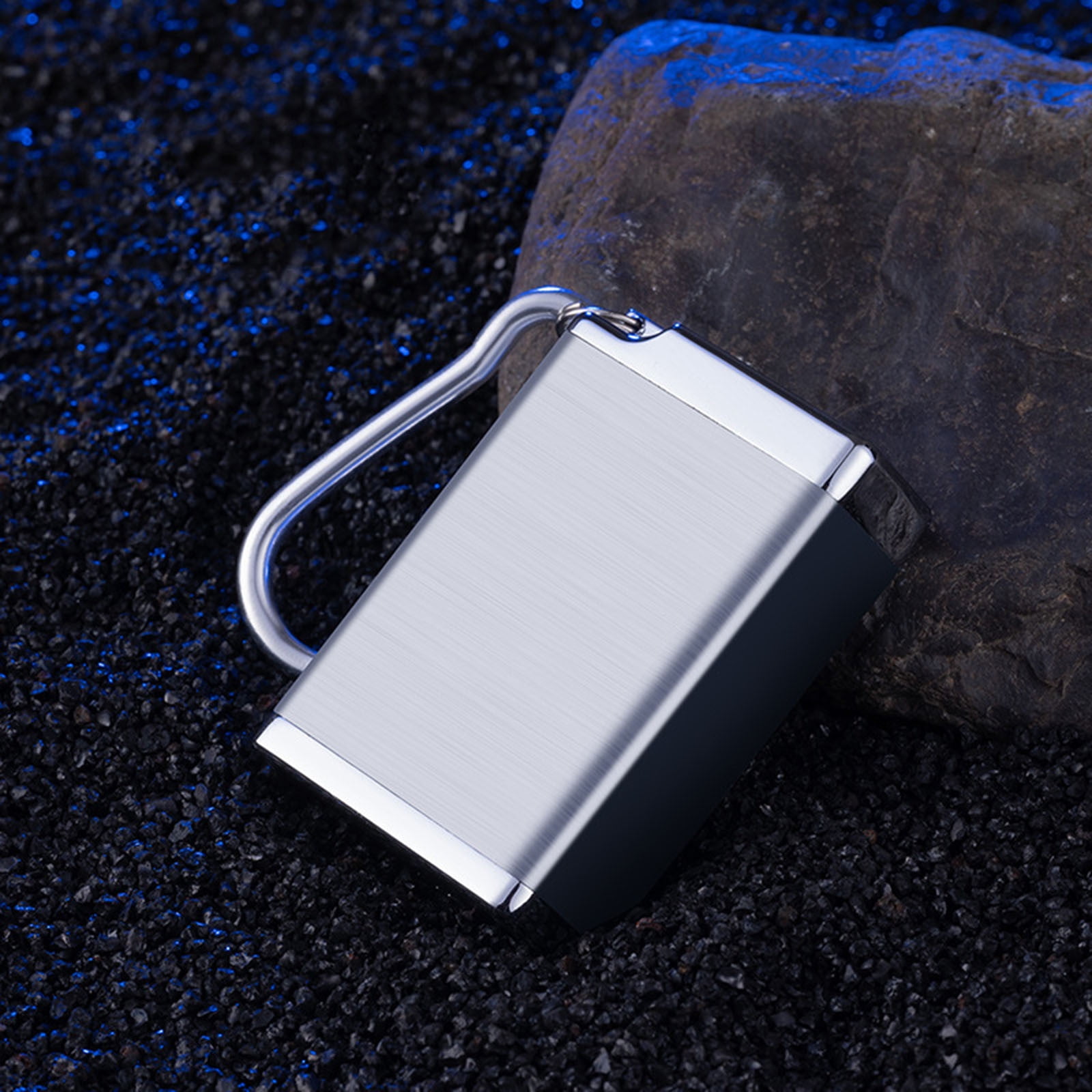 Neorosiri Portable Ashtray with Lid – Compact Key Chain Ashtray for Outdoors, Camping, and ...