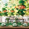 Neorosiri St. Patrick's Day Party Banner, Shamrock & Leprechaun Theme ...