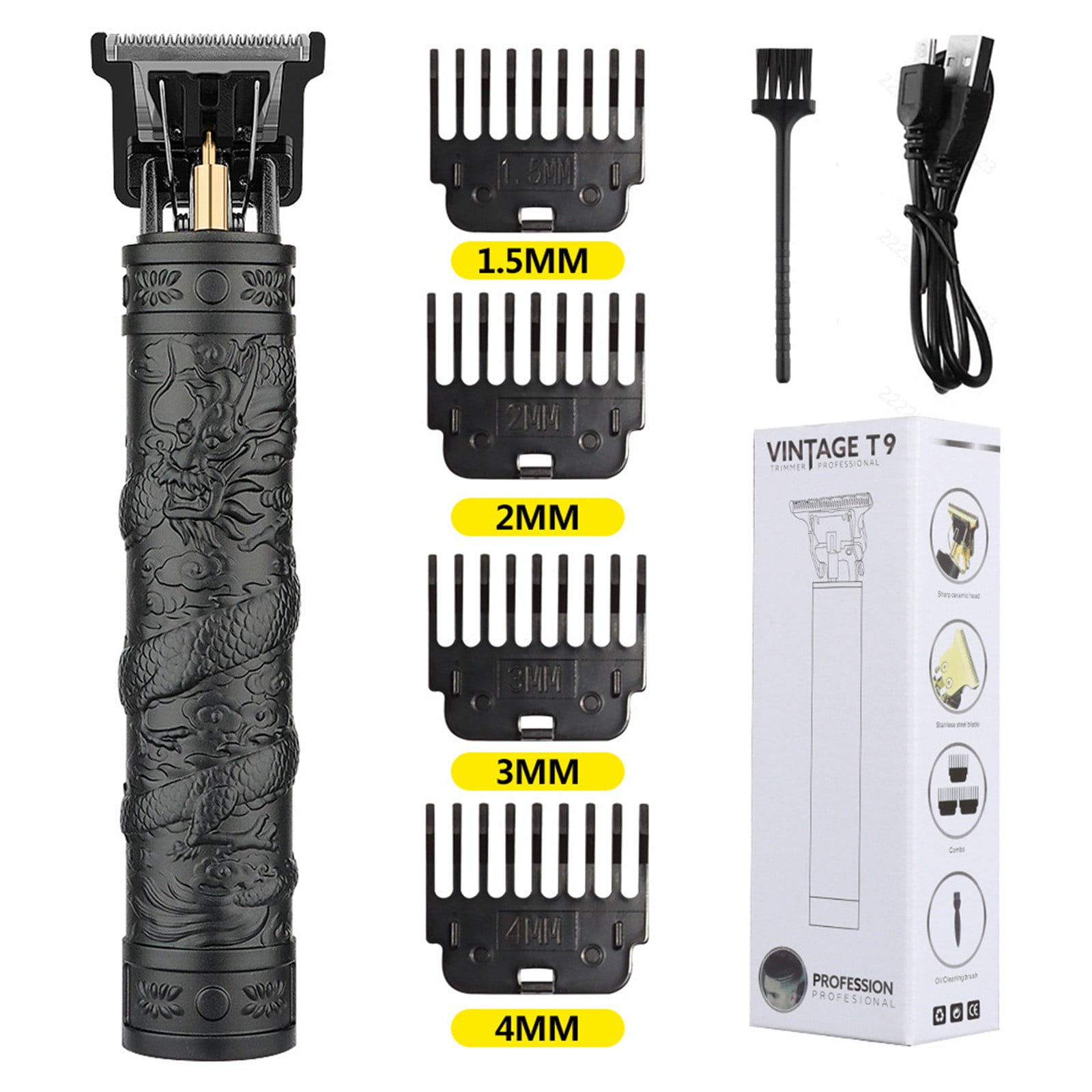 Neorosiri USB Charging Hair Clipper,Lithium Battery Men's Grooming Kit ...