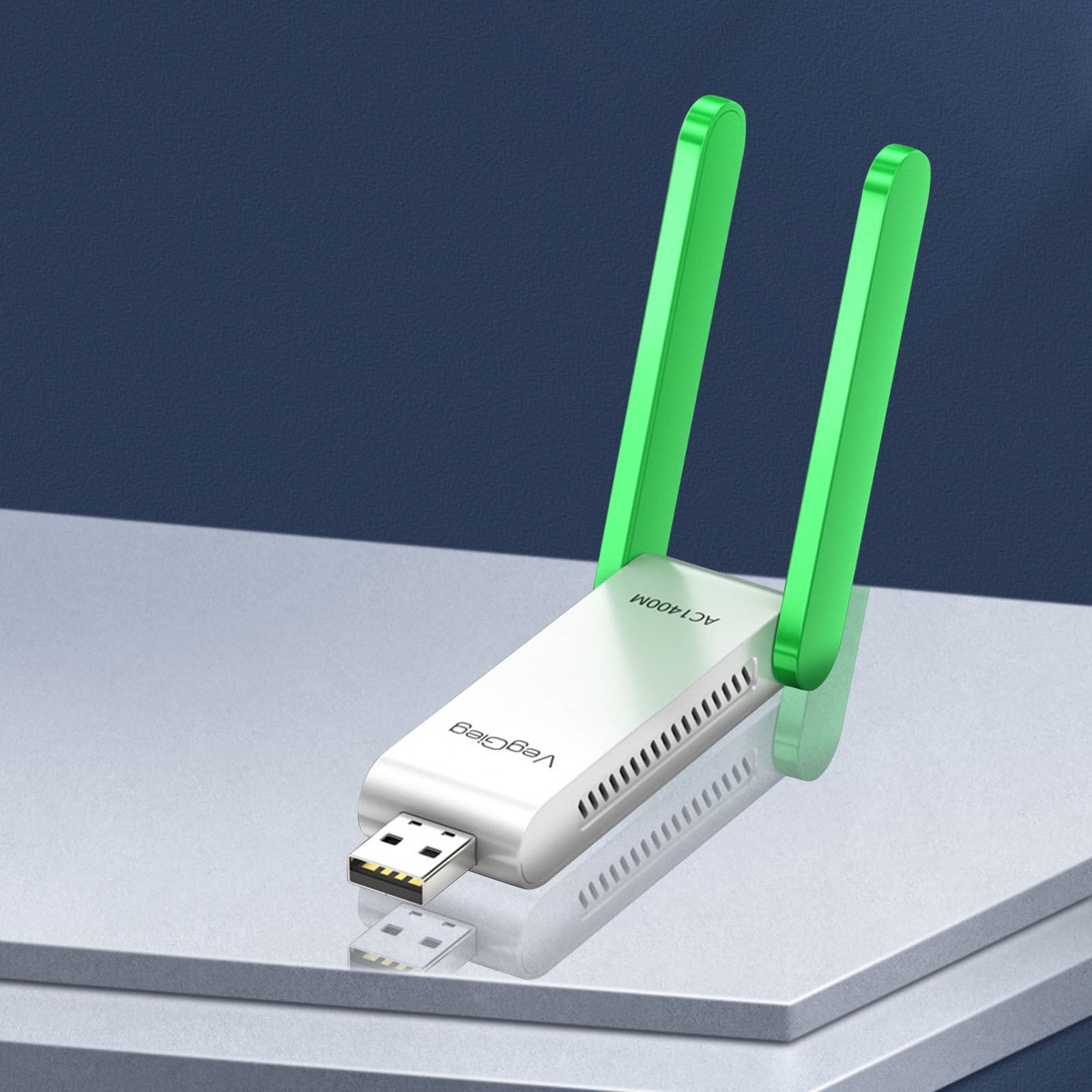 Neorosiri USB Wifi 6 Wireless Network Card, 1400Mbps High-Speed for ...