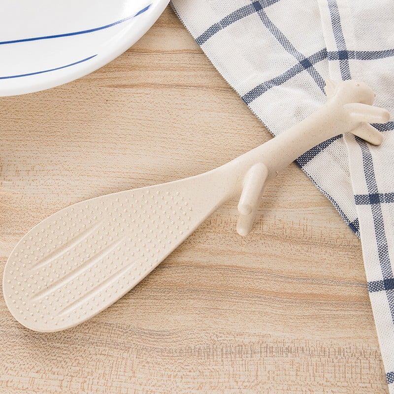Neorosiri Wheat Straw Rice Spoon – Non-Stick Rice Cooker Spoon for Easy ...