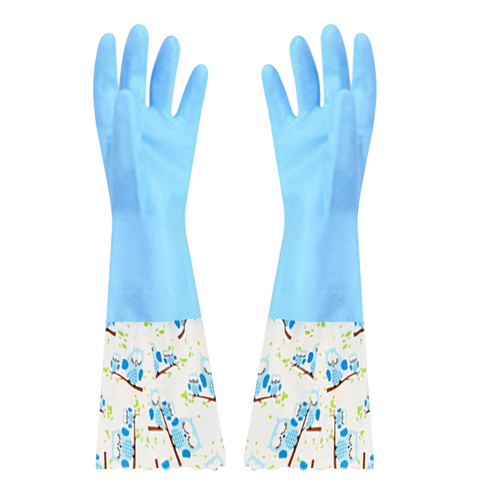 Neorosiri Winter Flocked Cleaning Gloves with Thermal Insulation - 16. ...