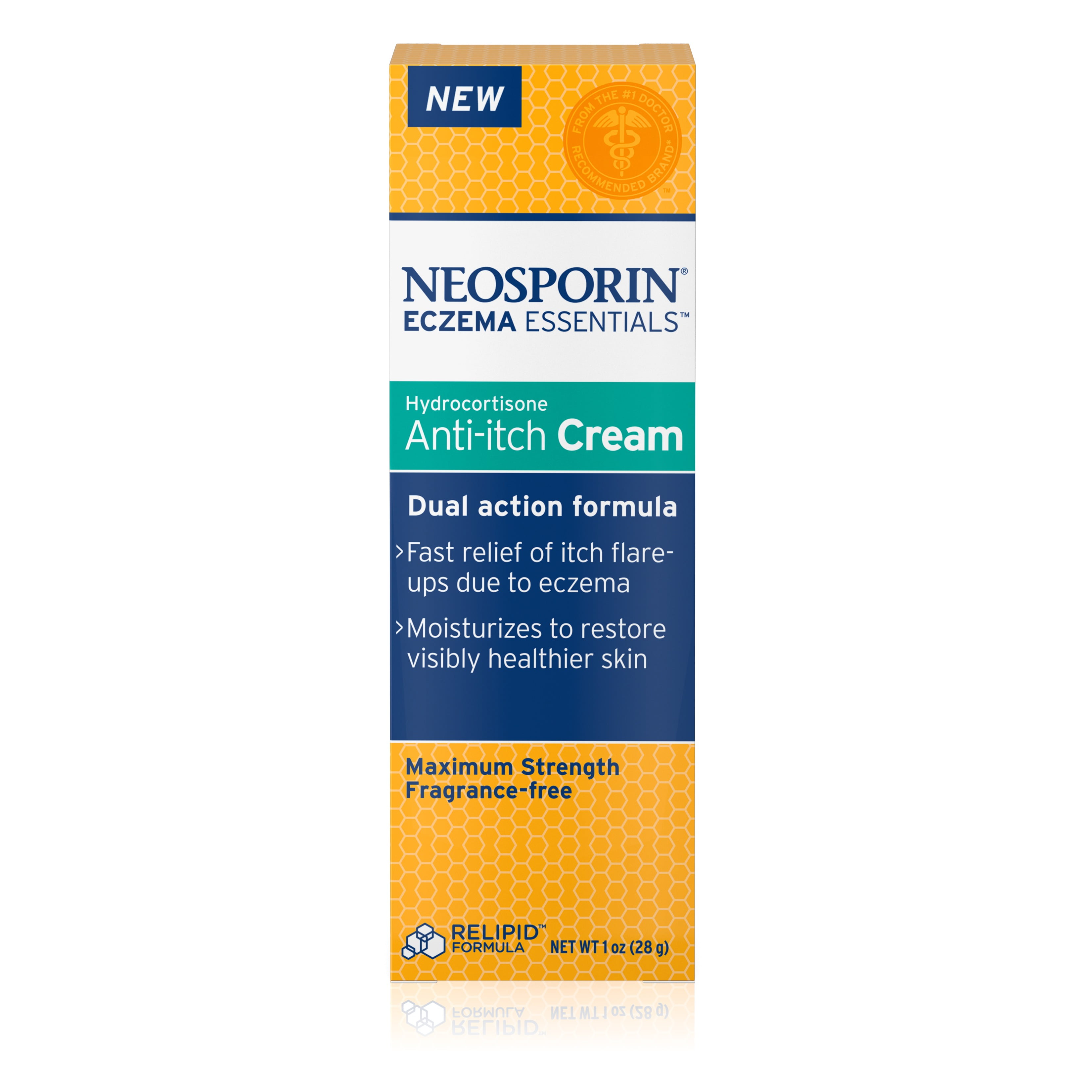 Neosporin Eczema Essentials Hydrocortisone Anti-Itch Cream, 1 Oz ...