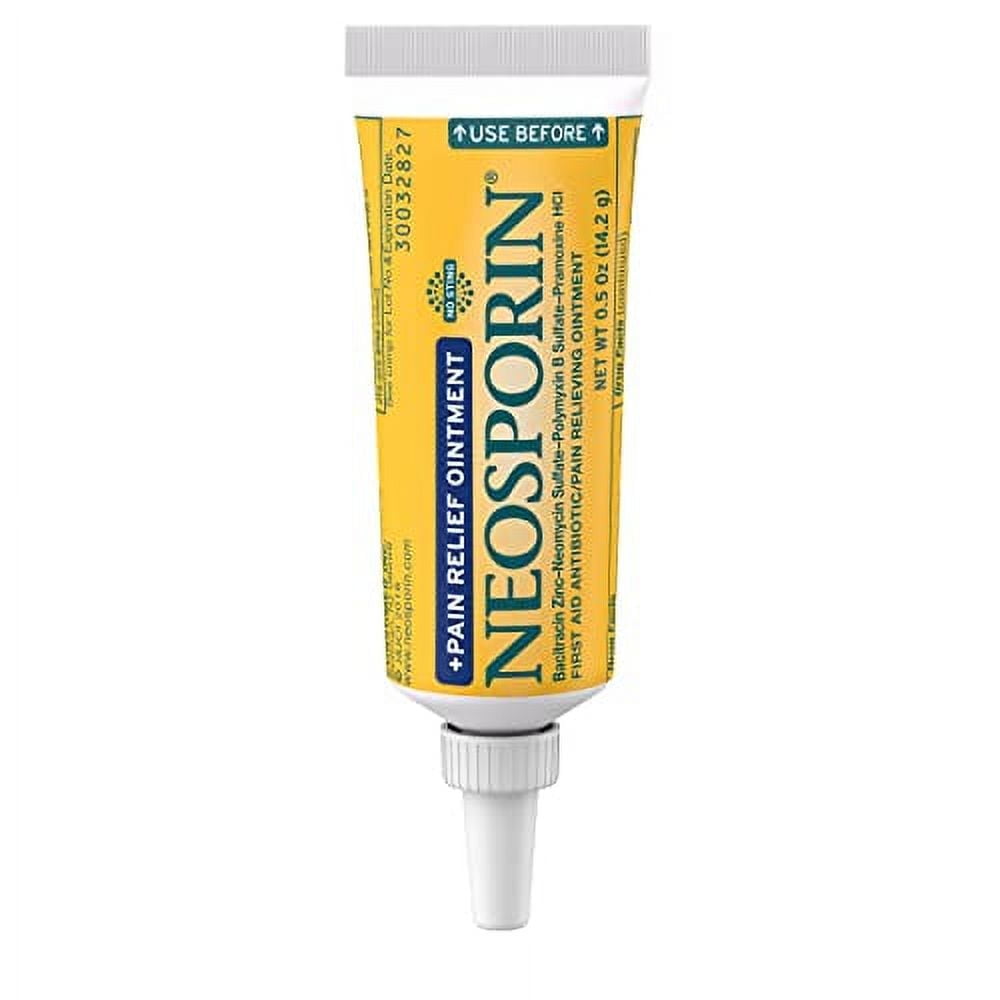 Neosporin Maximum-Strength Pain Relief Ointment, 24-Hour Infection ...