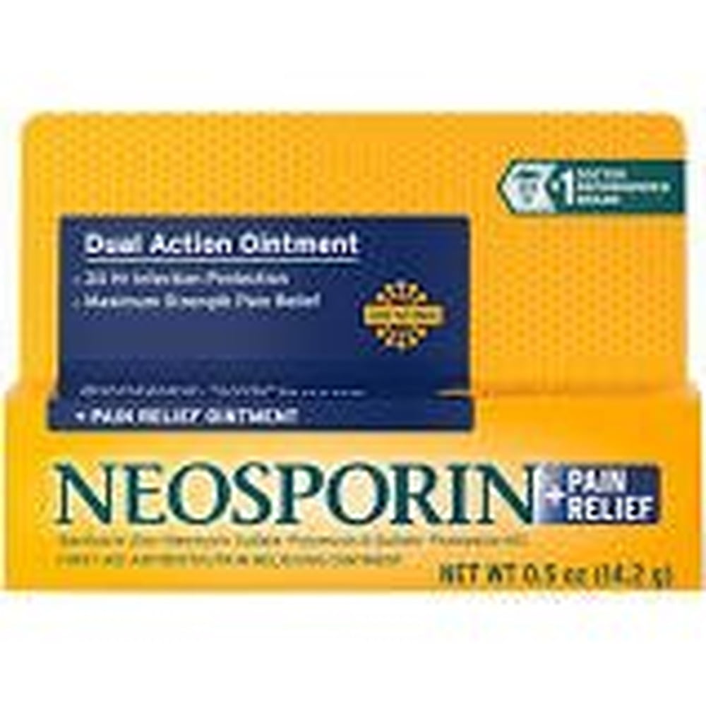 Neosporin + Pain Relief (Pack of 2) - Walmart.com
