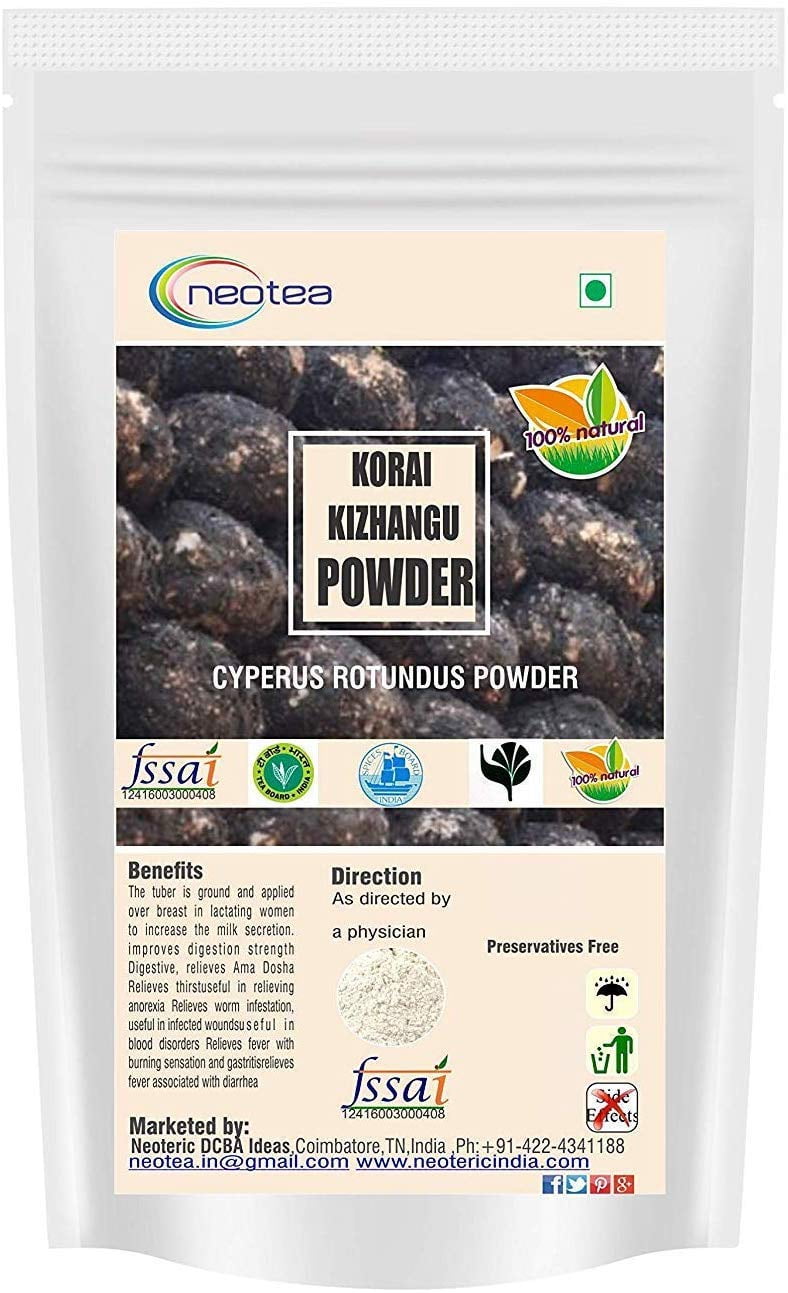 Neotea Korai Kizhangu Cyperus Rotundus Powder (10.58) 300 gm - Walmart.com