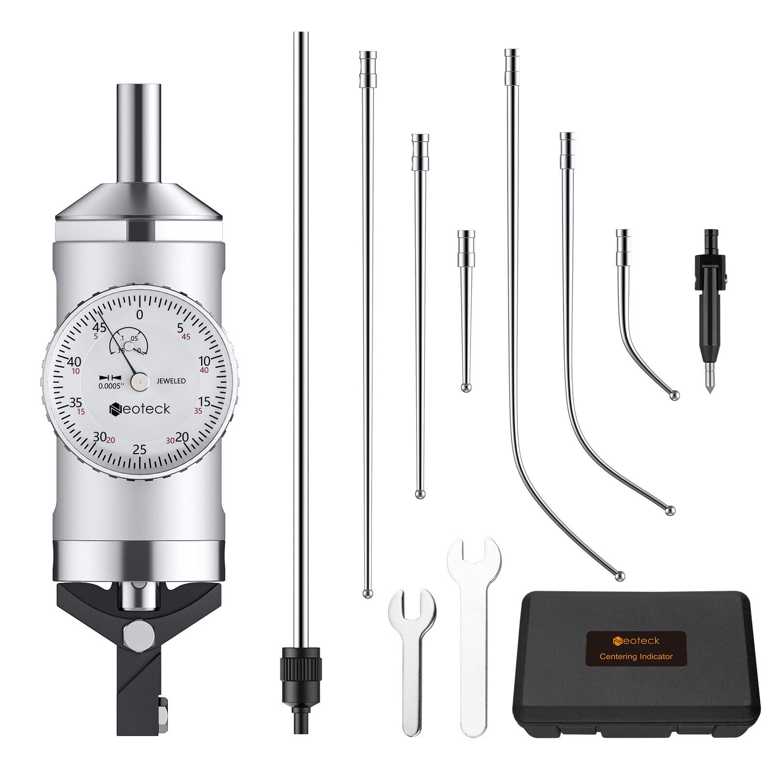 Neoteck Co-Ax Centering Indicator Milling Machine Coaxial Center Test 0 ...
