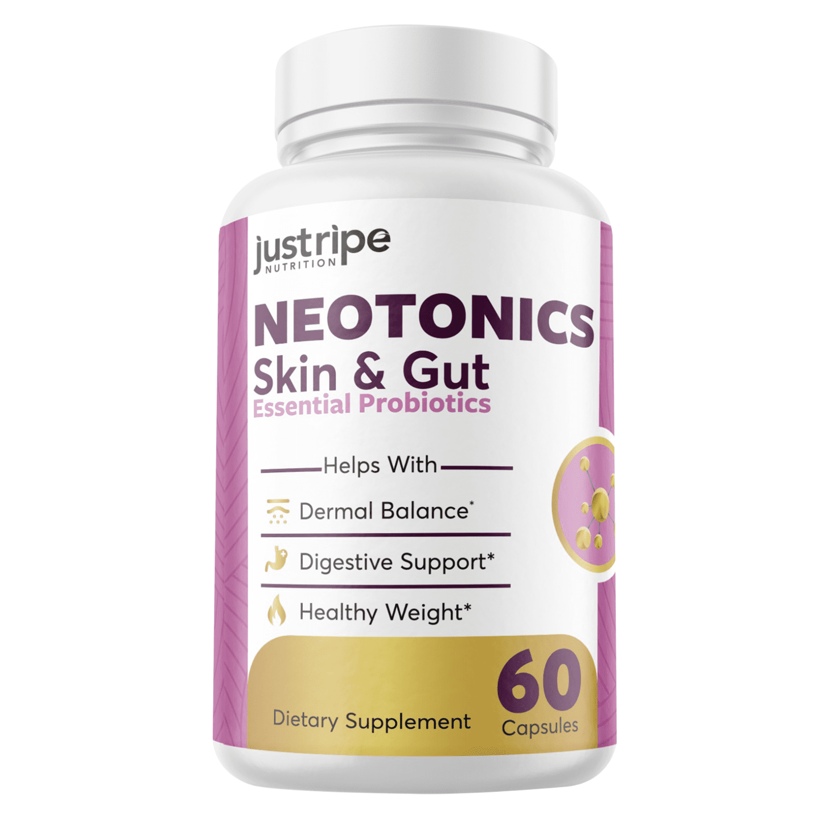 Neotonics - Neotonics Skin & Gut Probiotics Supplement Pills - Walmart.com