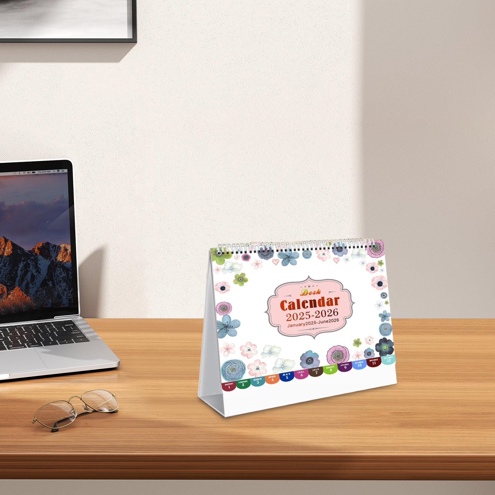 Neoyler 2025 Sketchy Desktop Calendar Cute Monthly Themes Premium Thick ...