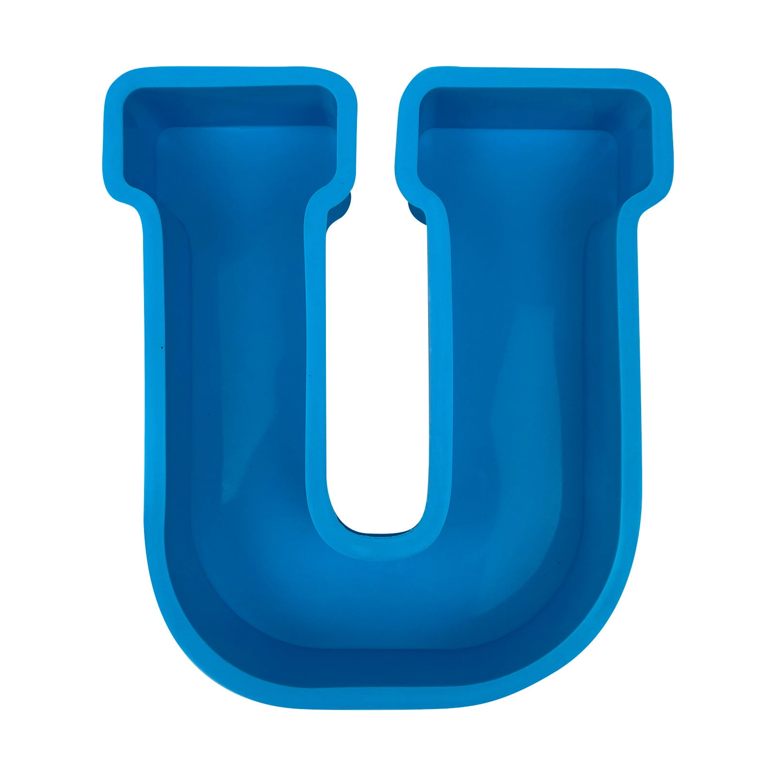 Neoyler 3D Alphabet Letter Baking Mould for Cake Candle Wax Soap Resin ...