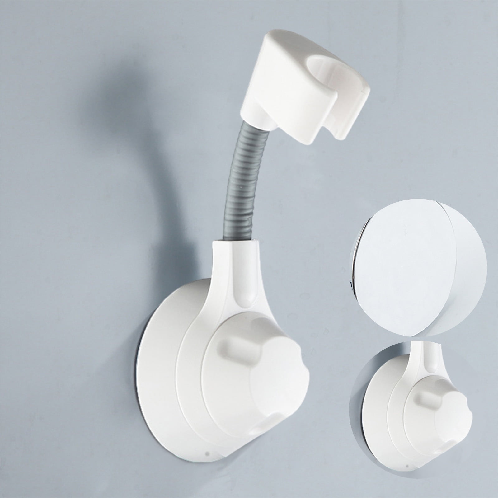 Neoyler Adjustable Universal Shower Head Bracket Easy Install No Drill ...