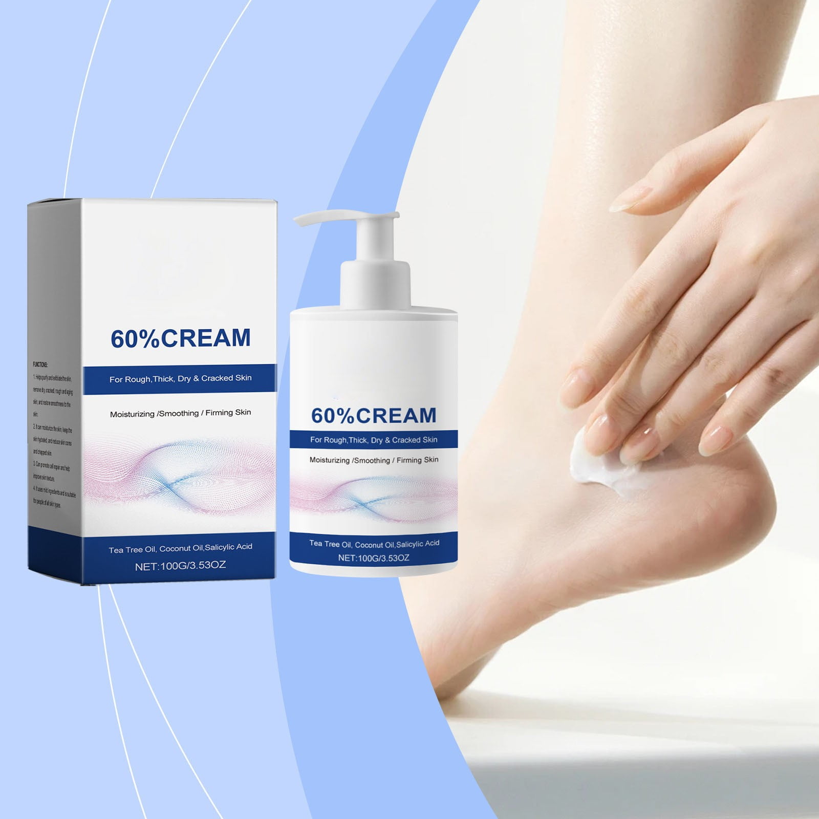 Neoyler Advanced Foot and Hand Cream for Rough Dry Cracked Skin Deep ...