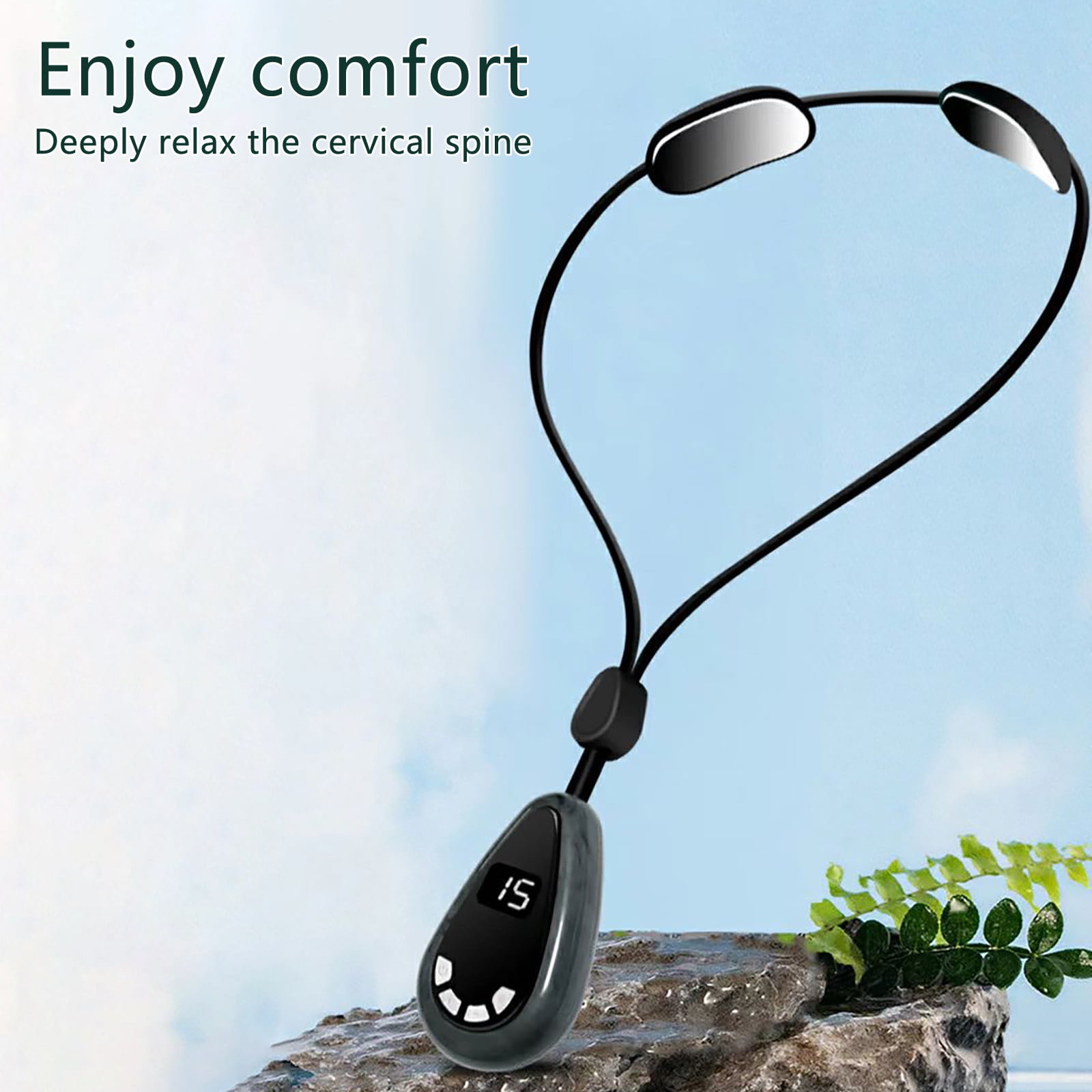 Neoyler Cervical Neck Hanging Massage Instrument with Low Frequency ...