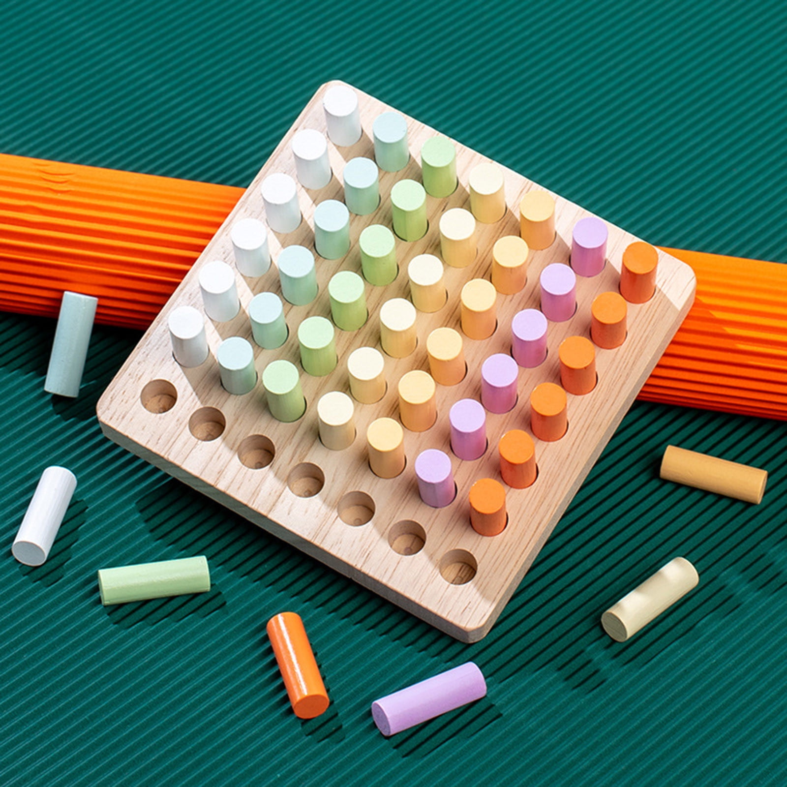 Neoyler Early Education Puzzle Toy Mini Stick Sensory Training Baby ...